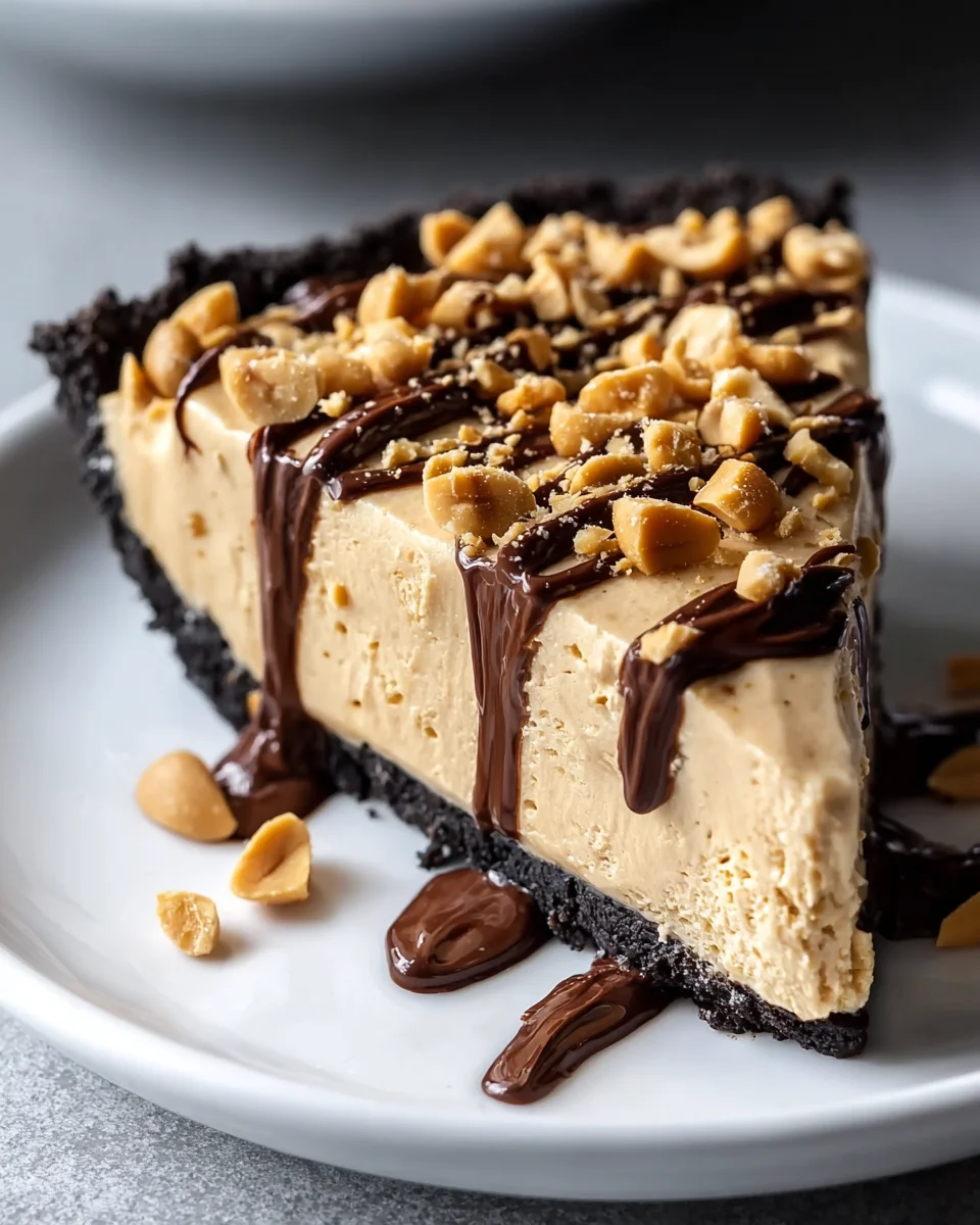 Delicious Easy Peanut Butter Pie Recipe for Everyone to Enjoy - softtasty